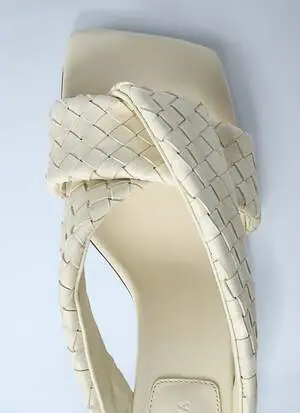 Bottega Veneta Riva Mule Sandals - Black
