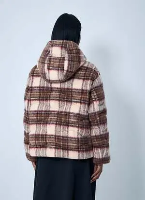 Moncler Cervi Short Down Jacket - Brown