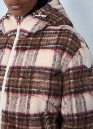 Moncler Cervi Short Down Jacket - Brown