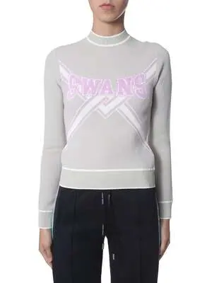 Off-white Slim Fit Sweaters For Women