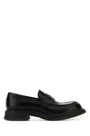 Gucci Calfskin Leather Loafers - Black