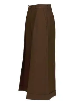 Celine Dock" Trousers In Stretch Wool Gabardine
