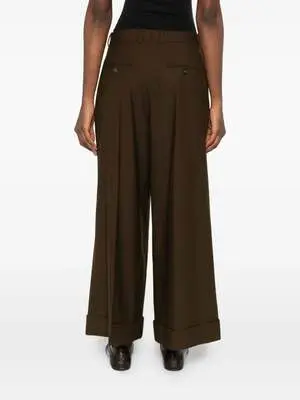 Celine Dock" Trousers In Stretch Wool Gabardine