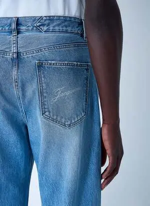 Jacquemus Le De-nimes Droit Jeans - Blue