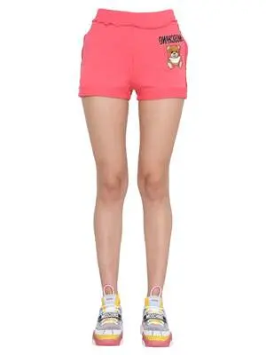 Moschino Teddy Inside Out Shorts - Pink
