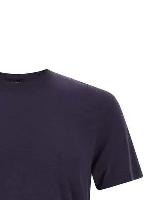 TOM FORD Logo Embroidery T-shirt - Blue
