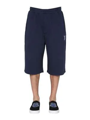 Kenzo Cotton Sweatshirt Shorts