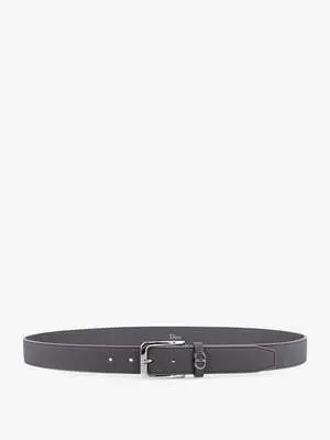 Dior Cd Icon Leather Belt - Multicolor