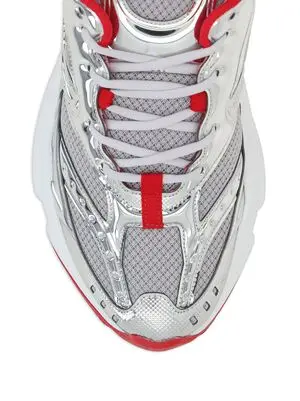 CHRISTIAN LOUBOUTIN So Flo Paneled Lace-up Sneakers