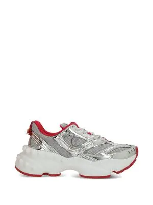 CHRISTIAN LOUBOUTIN CHRISTIAN LOUBOUTIN So Flo Paneled Lace-Up Sneakers Multicolor