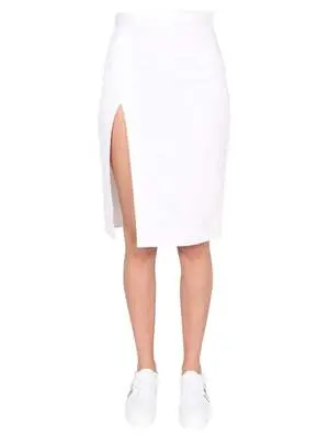 Dsquared2 Skirt With Back Zip - White