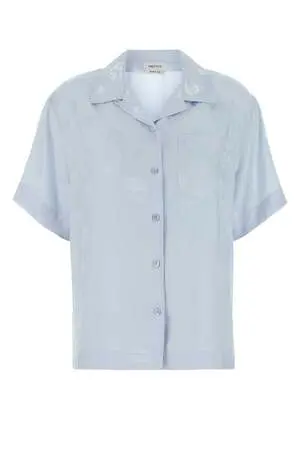 Alexander McQueen Pastel Light Satin Shirt