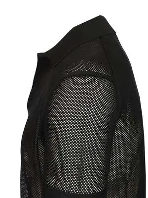TOM FORD Knitted Polo Shirt - Black