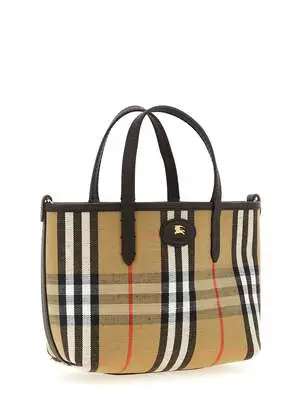 Burberry Bloomsbury Mini Reversible Handbag - Multicolor