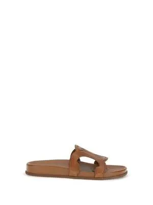 Celine Triomphe Slide Sandals - Multicolor