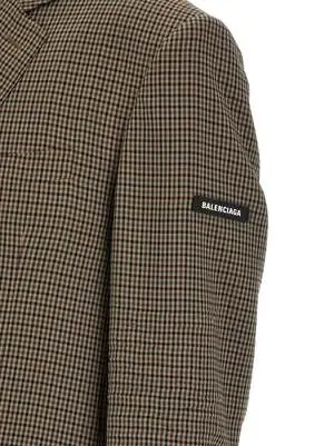 Balenciaga Sb' Blazer - Brown