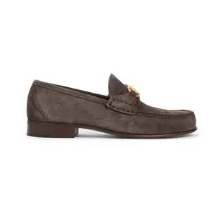 Valentino Garavani VALENTINO GARAVANI Suede Loafer Gray