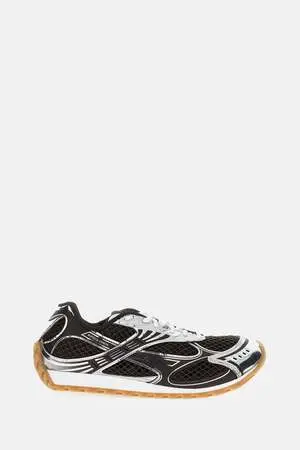 Bottega Veneta Orbit Technical Fabric And Mesh Lace-up Sneakers - Multicolor