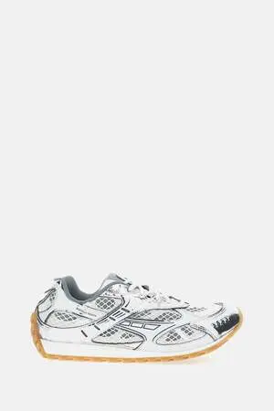 Bottega Veneta Orbit Technical Fabric And Mesh Lace-up Sneakers - Multicolor