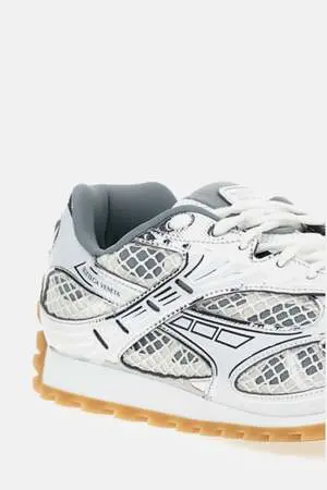 Bottega Veneta Orbit Technical Fabric And Mesh Lace-up Sneakers - Multicolor