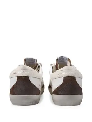 GOLDEN GOOSE Super-star Leather Sneakers - Multicolor