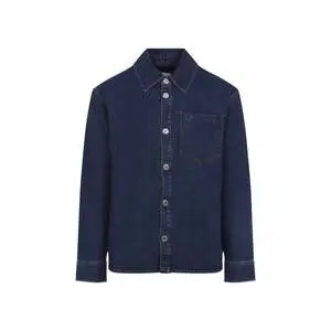AMI Paris De Coeur Overshirt - Blue