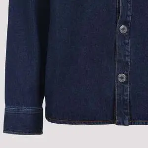 AMI Paris De Coeur Overshirt - Blue