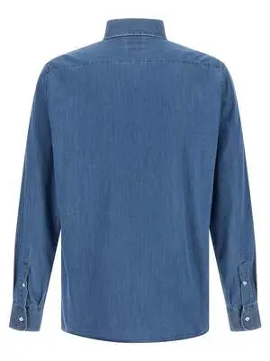 Brunello Cucinelli Denim Shirt - Blue