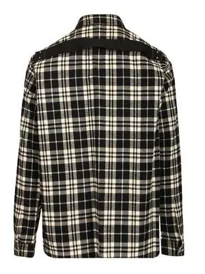 Rick Owens Temple Checked Cotton Shirt