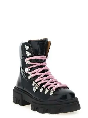 GANNI Cleated Mountain Amphibian Boots