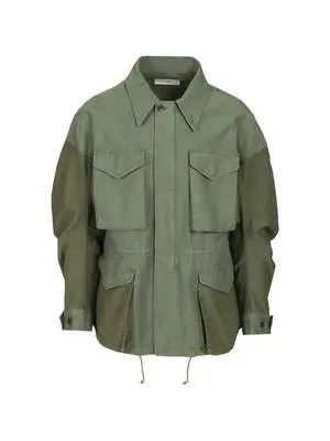 Celine Cotton Satin Parka