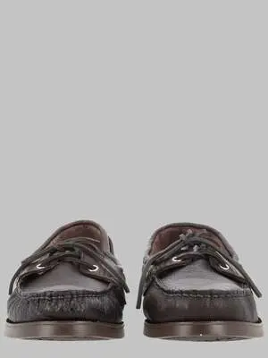 Paraboot Barth Leather Moccasins - Brown