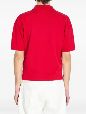 Celine Logo Cotton Polo Shirt