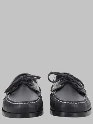 Paraboot Barth Leather Loafers - Black