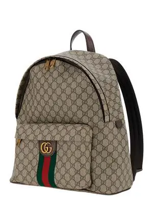 Gucci Ophidia Gg Canvas Backpack - Multicolor