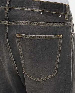 GOLDEN GOOSE Golden M's Pant Cory Loose Skate Medium Washed Denim