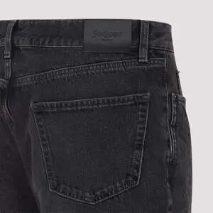 Saint Laurent Mick Long Jeans - Black