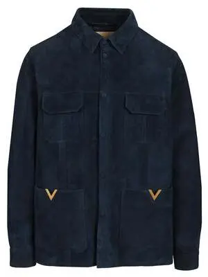 Valentino Garavani Suede Caban Jacket