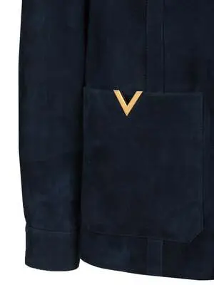 Valentino Garavani Suede Caban Jacket