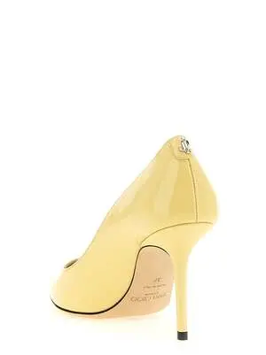 JIMMY CHOO Love 85mm Pointed Toe Stiletto Pumps In Patent Leather