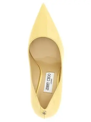 JIMMY CHOO Love 85mm Pointed Toe Stiletto Pumps In Patent Leather