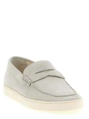 Brunello Cucinelli Suede Loafer Sneakers
