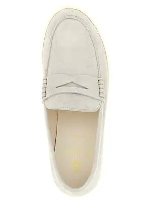 Brunello Cucinelli Suede Loafer Sneakers