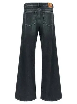 DIESEL® D-akemi Cotton Denim Jeans - Blue
