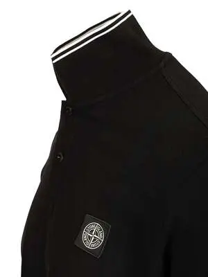 Stone Island Long-sleeved Polo Shirt
