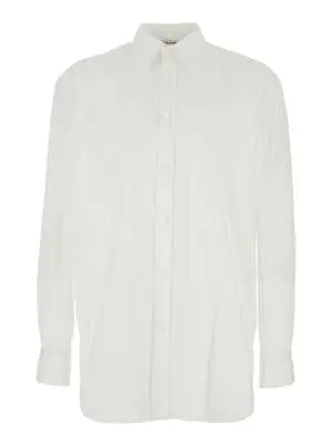 Men's Bottega Veneta White Shirts