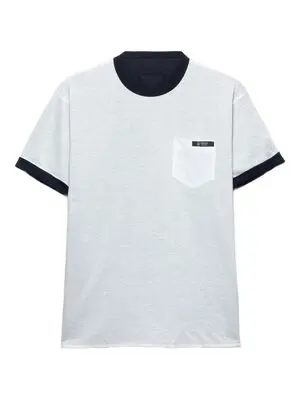 Prada Reversible Cotton T-shirt - Multicolor