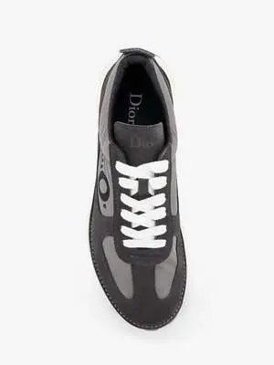 Dior Squash Technical Fabric And Suede Sneakers - Multicolor