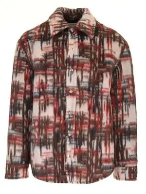 Bottega Veneta Brushed Alpaca Overshirt