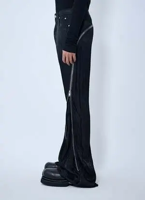Rick Owens Bolan Banana Pants With Full-length Side Zips